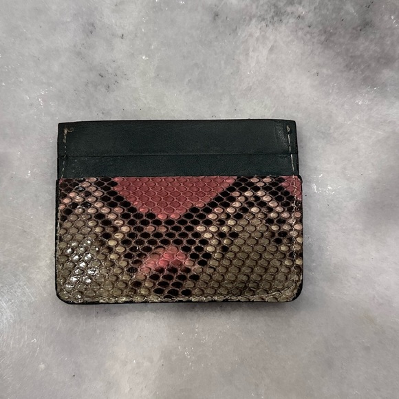 Accessories | Python Card Wallet Handmade | Poshmark